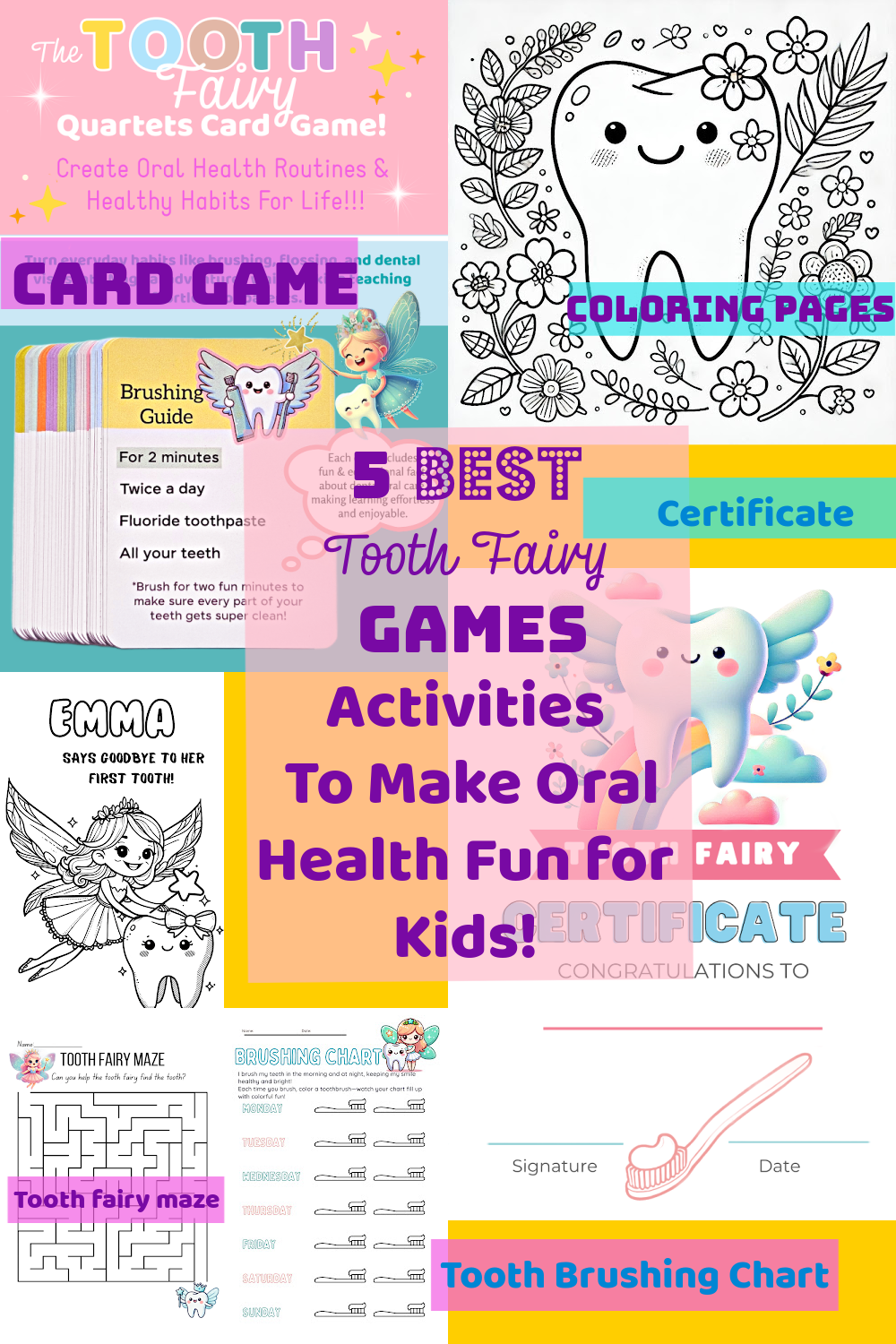 5 Best Tooth Fairy Games Activities to Make Oral Health Fun for Kids ...
